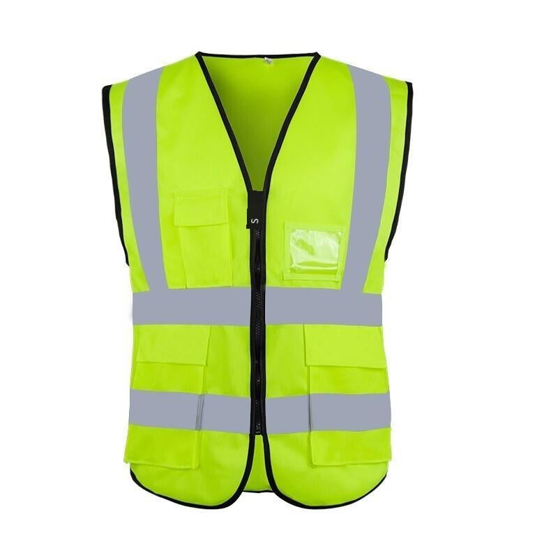 10 Pieces Reflective Vest Car Annual Inspection Safety Suit; ECVV SA ...