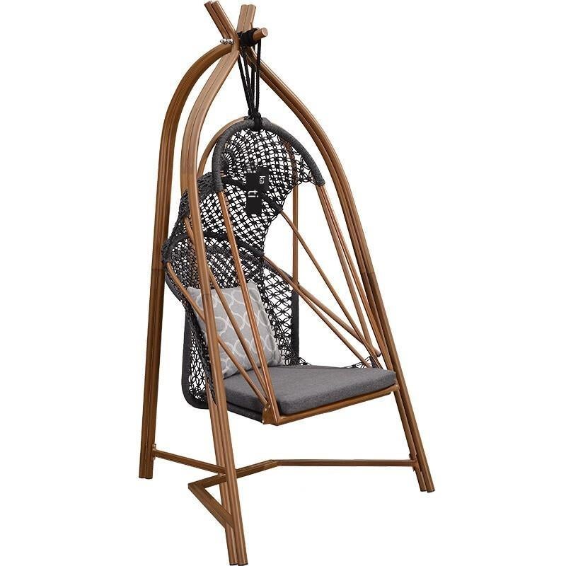 Single Rocking Chair Hanging Chair Balcony Swing Chair; ECVV SA – ECVV.SA