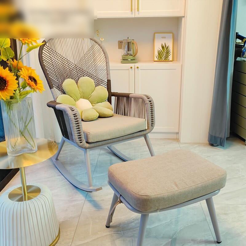 Leisure Rocking Chair Reclining Chair Lazy Sofa Chair Light; ECVV SA ...