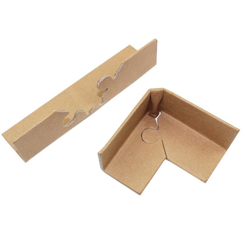 6*50 Pieces Of L-type Paper Corner Wrap Carton Corner Strip; ECVV SA ...